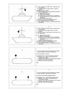 ROR Cards - Colregs Cards PDF Indian Merchant Navy